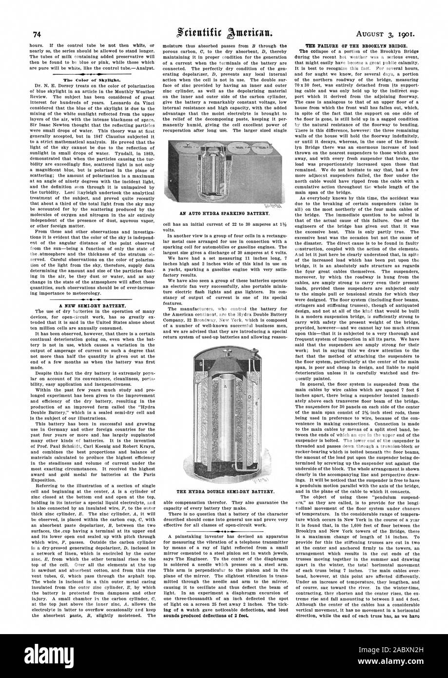 Hydra double semi dry battery hi-res stock photography and images - Alamy