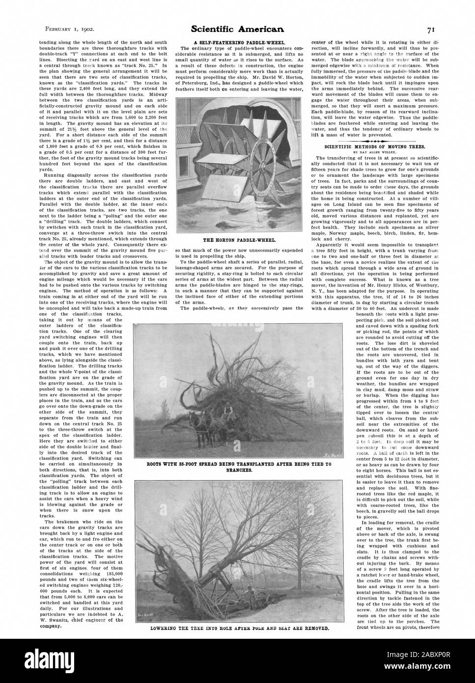 Self feathering paddle wheel hi-res stock photography and images - Alamy