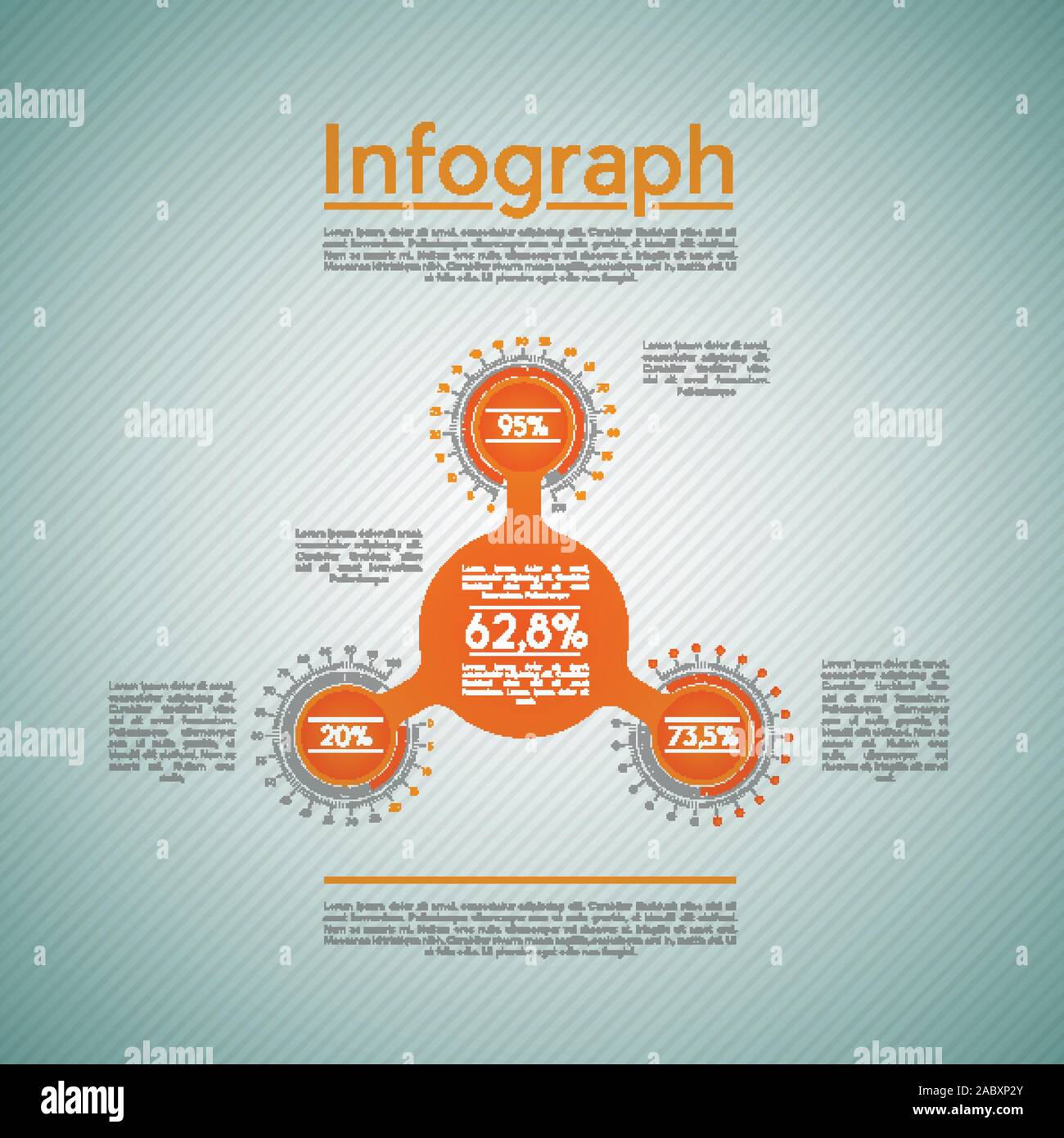 Simple infographics, vector illustration Stock Vector Image & Art - Alamy