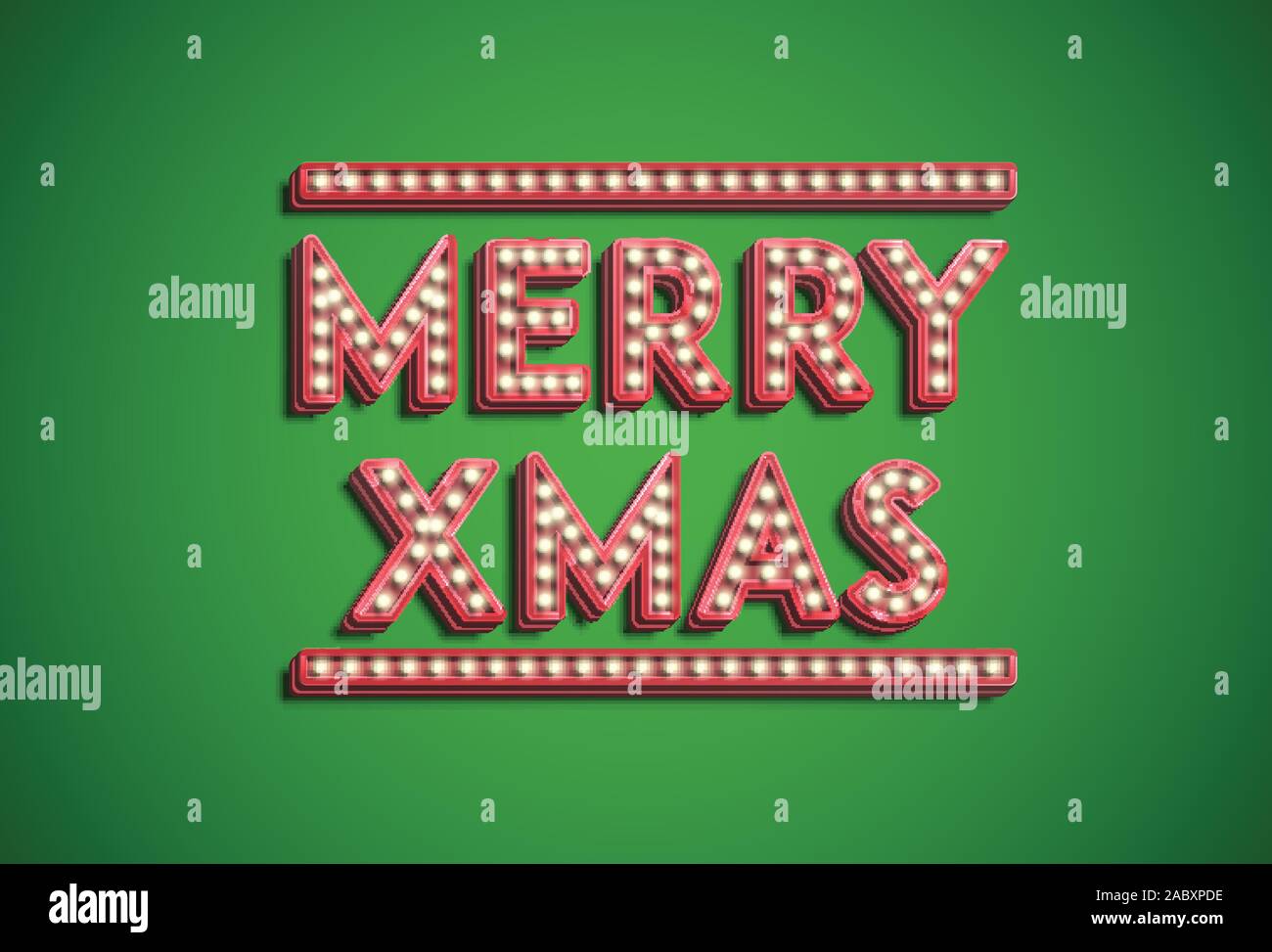 'Merry Christmas' font collection, vector Stock Vector Image & Art - Alamy