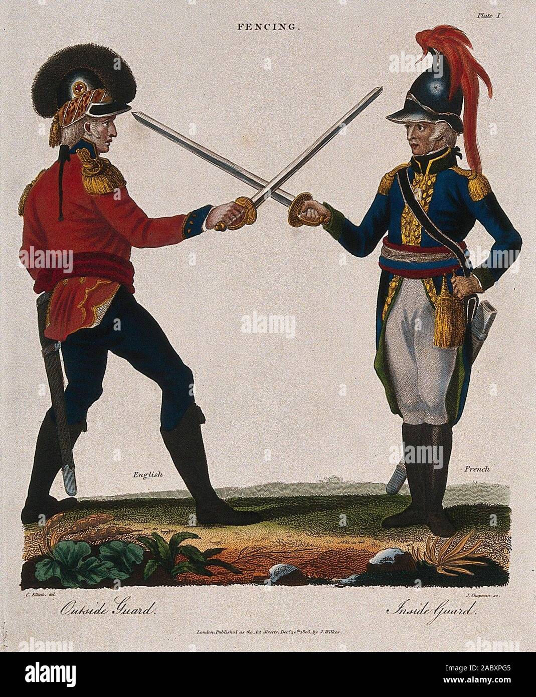 Swords crossed engraving hi-res stock photography and images - Alamy
