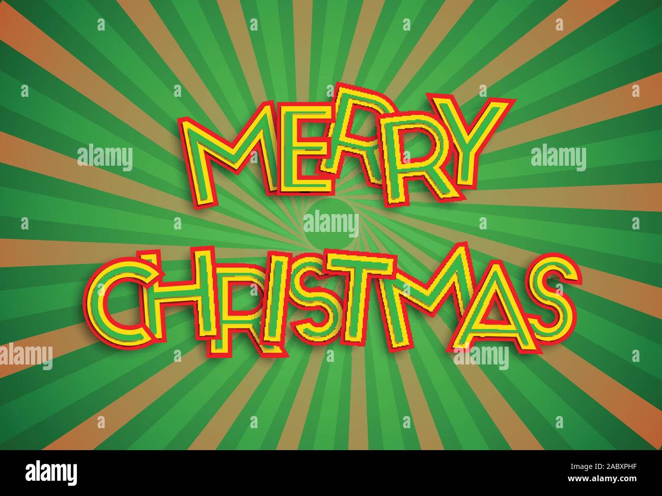 'Merry Christmas' font collection, vector Stock Vector Image & Art - Alamy