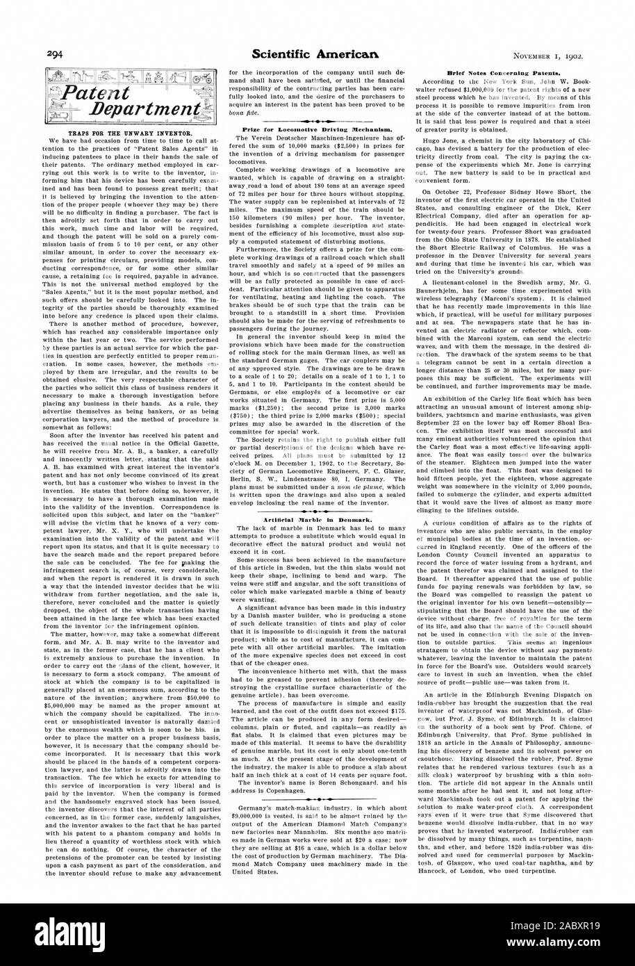 Unwary inventor hi-res stock photography and images - Alamy