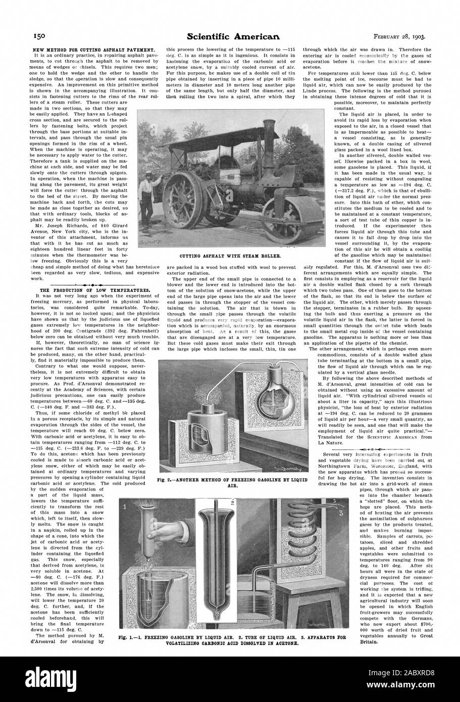 New method for cutting asphalt pavement hi-res stock photography and ...