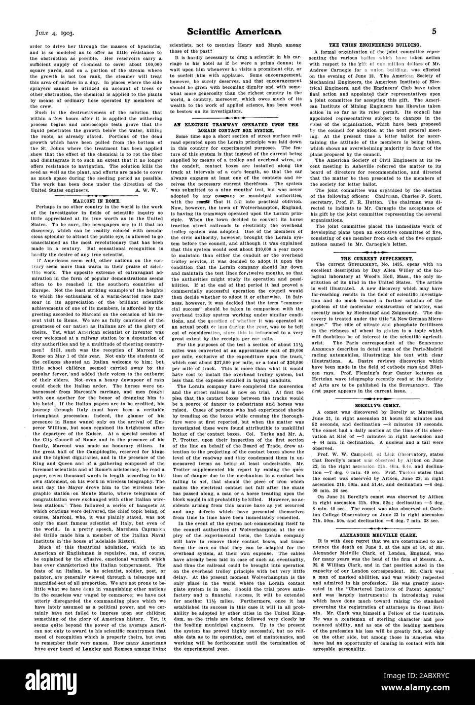 Alexander melville clark hi-res stock photography and images - Alamy