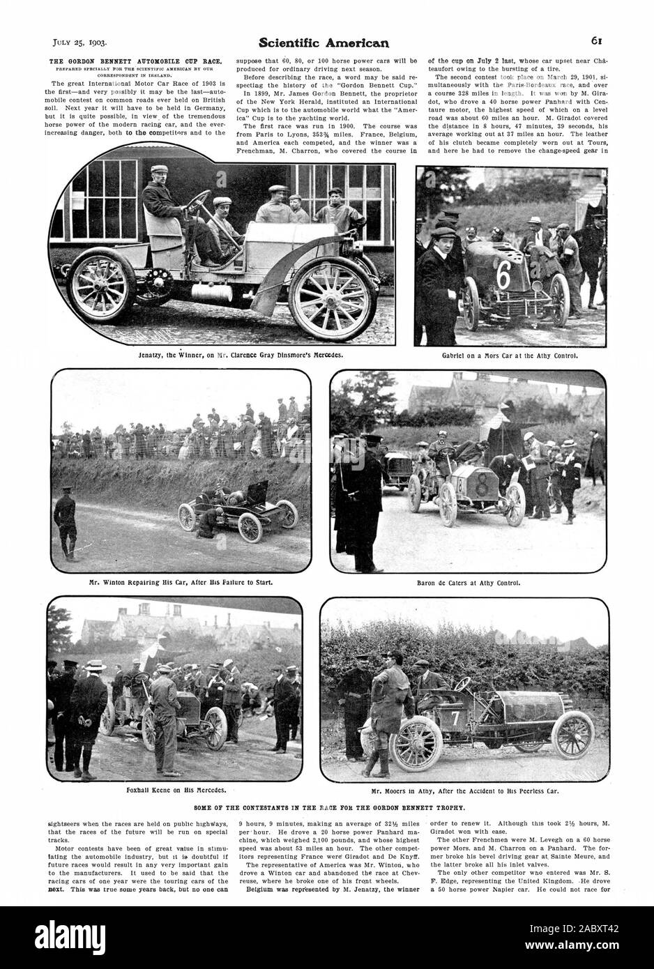 1903 automobile winton hi-res stock photography and images - Alamy