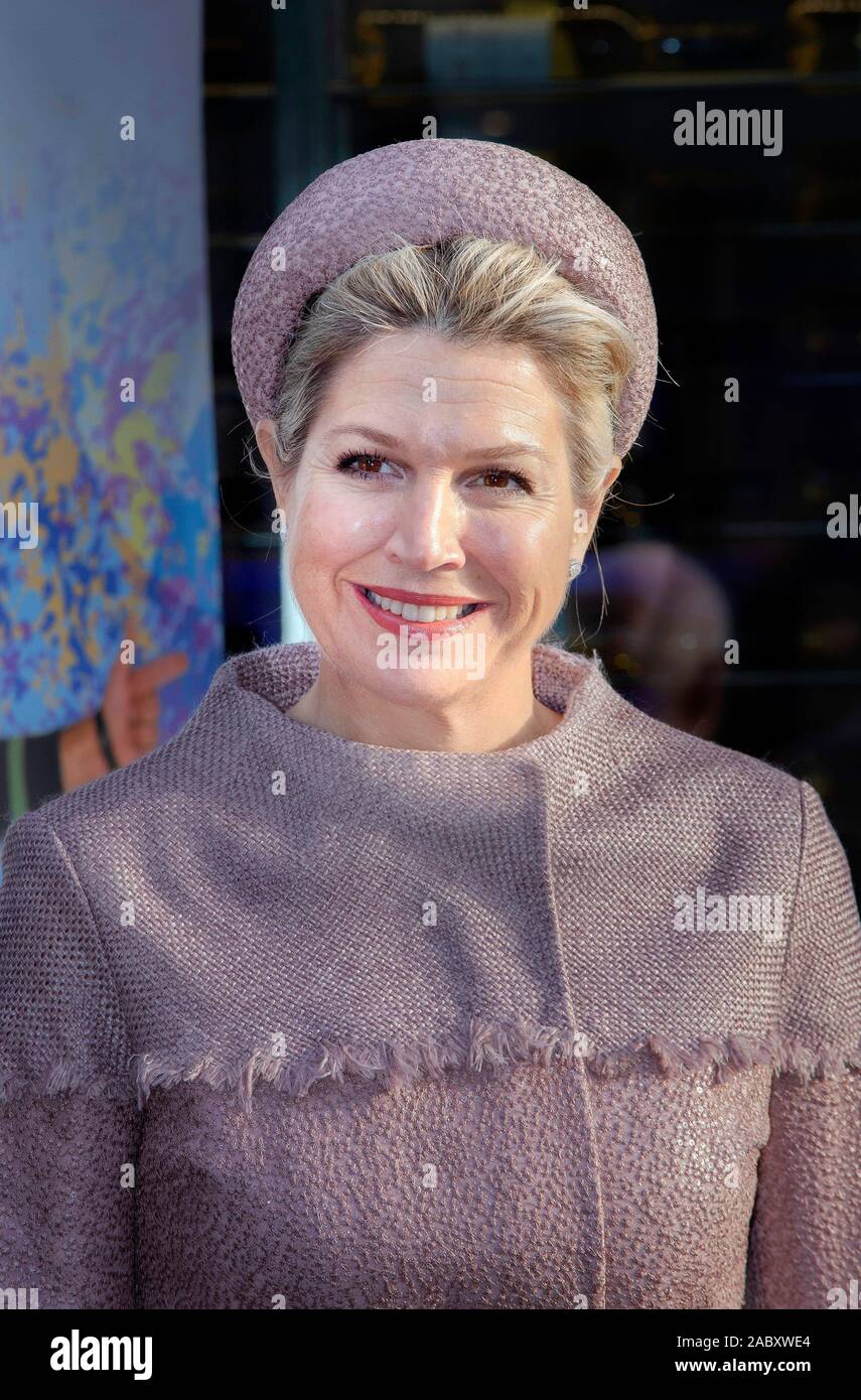 Nieuwegein, Netherlands. 29th Nov, 2019. Queen Maxima of The ...