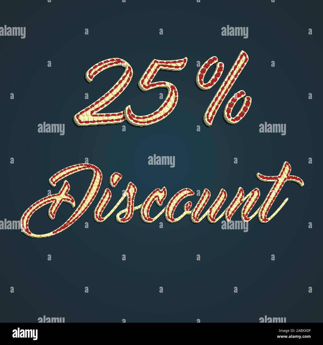 'Discount' leather sign, vector illustration Stock Vector Image & Art ...