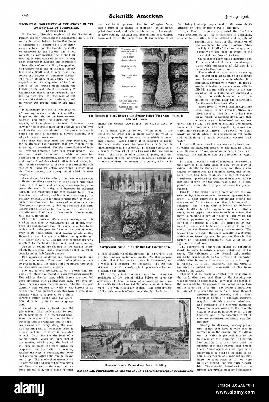 Compressed earth pile dug out hi-res stock photography and images - Alamy