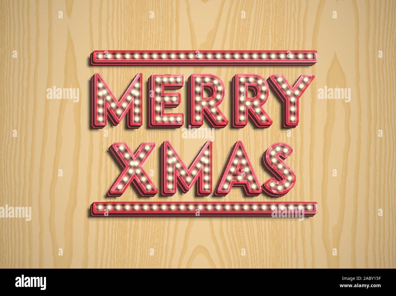 'Merry Christmas' font collection, vector Stock Vector Image & Art - Alamy