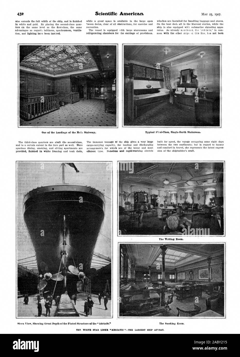 Typical first class single berth stateroom hi-res stock photography and ...