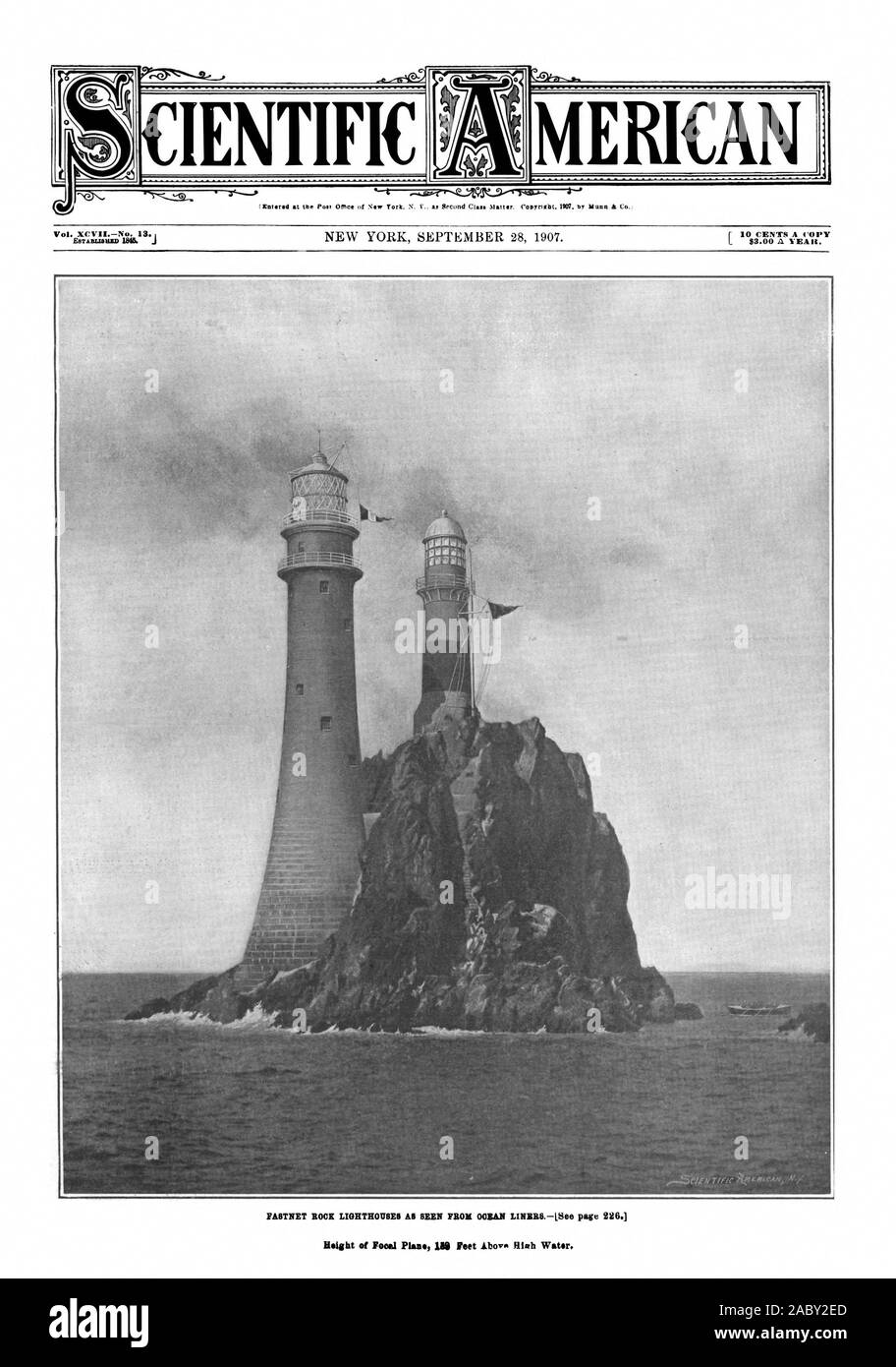 Fastnet rock lighthouses hi-res stock photography and images - Alamy