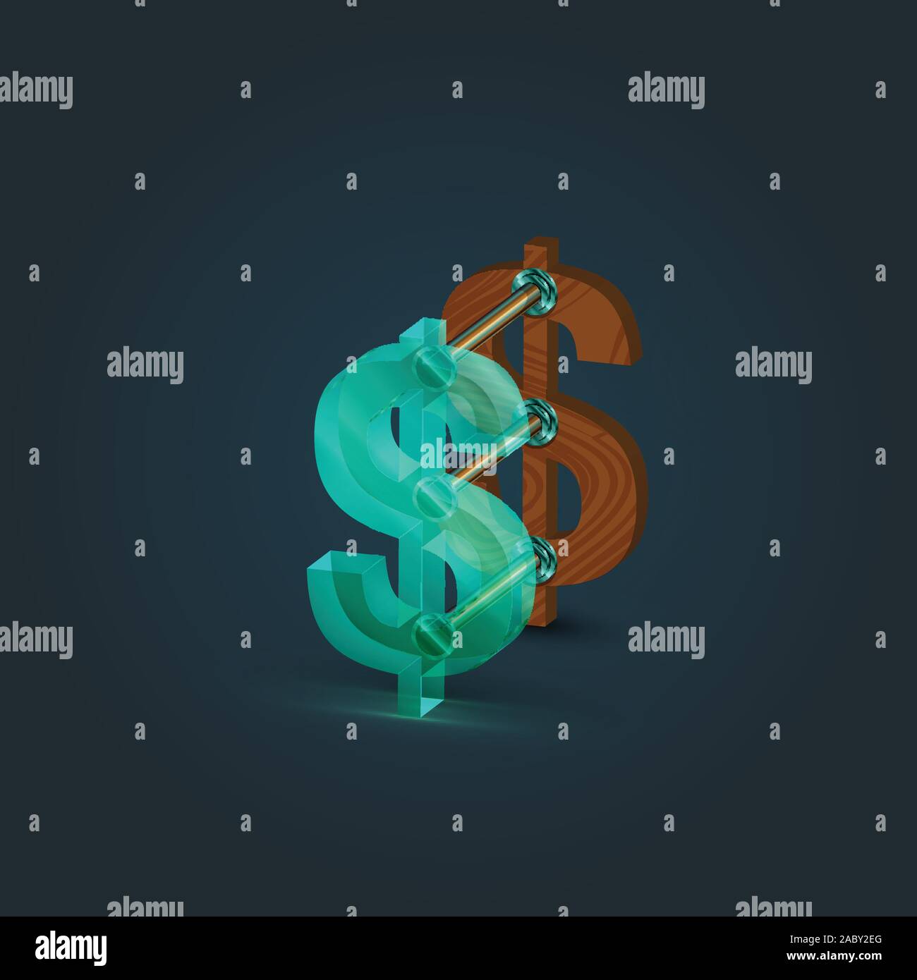 Usd letter vector vectors hi-res stock photography and images - Alamy