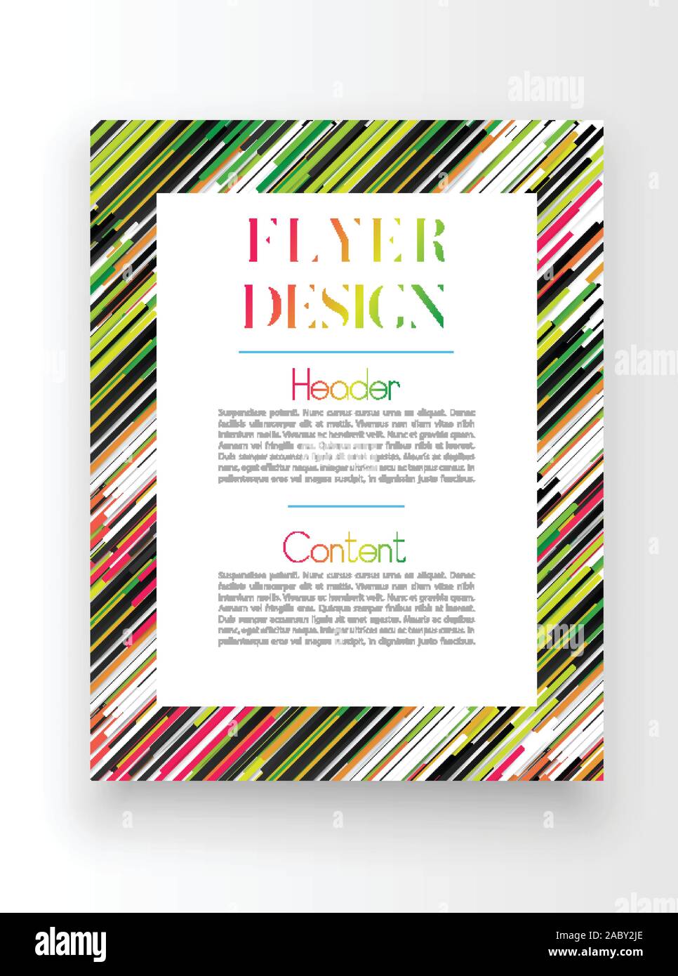 Colorful template/poster design, vector Stock Vector Image & Art - Alamy
