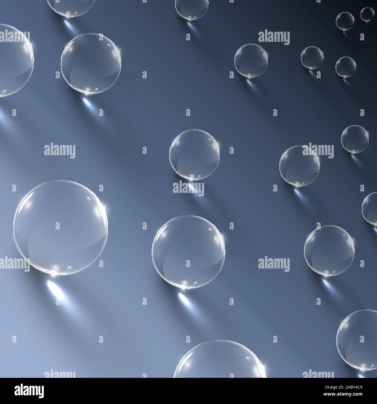 Realistic Glass Spheres Vector Stock Vector Image And Art Alamy