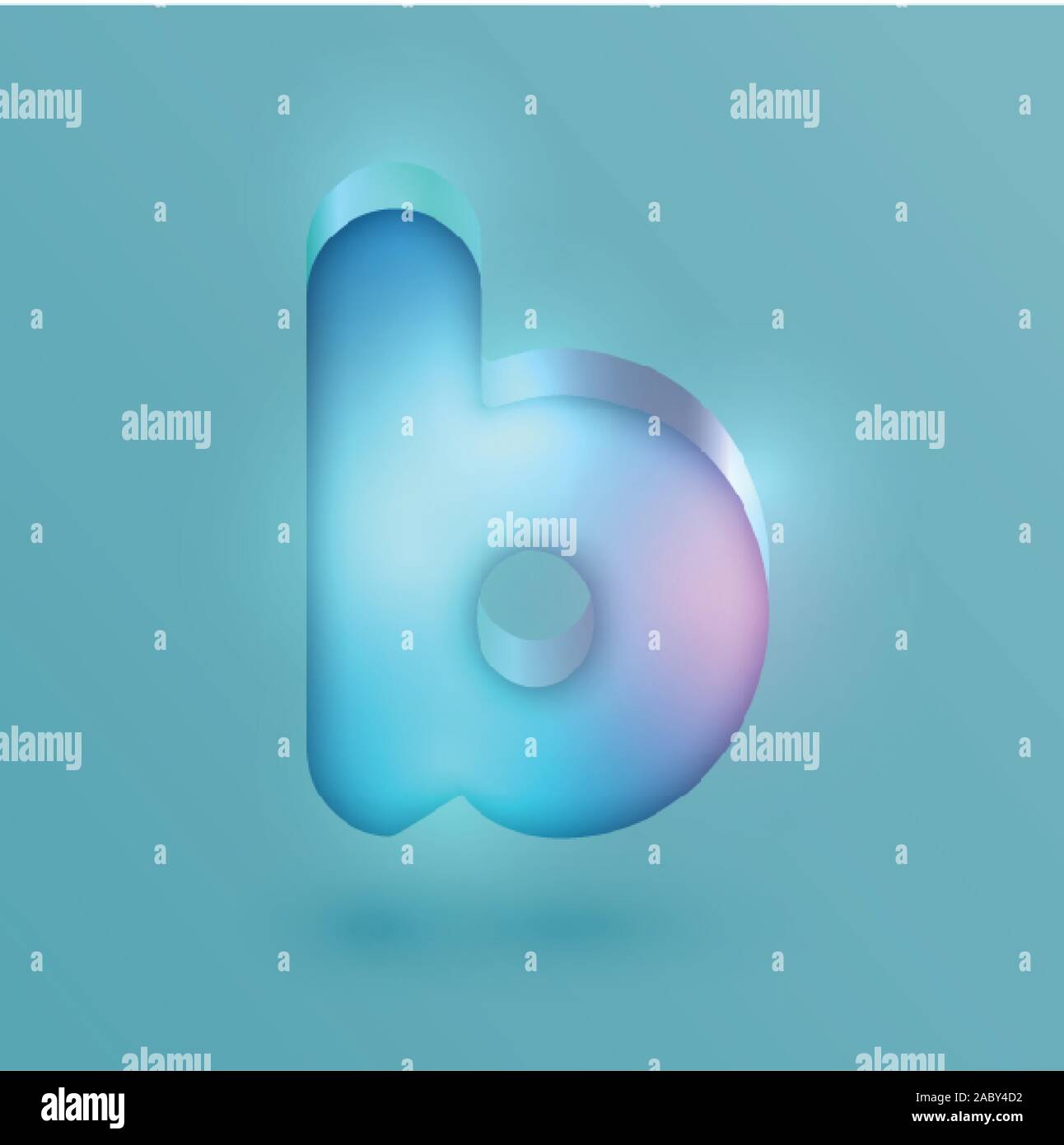 3D realistic neon character, vector Stock Vector Image & Art - Alamy