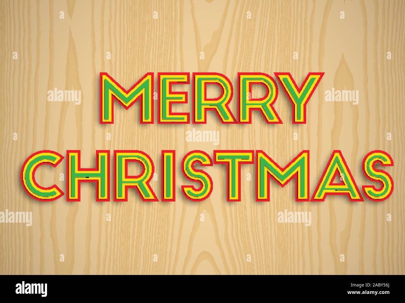 'Merry Christmas' font collection, vector Stock Vector Image & Art - Alamy