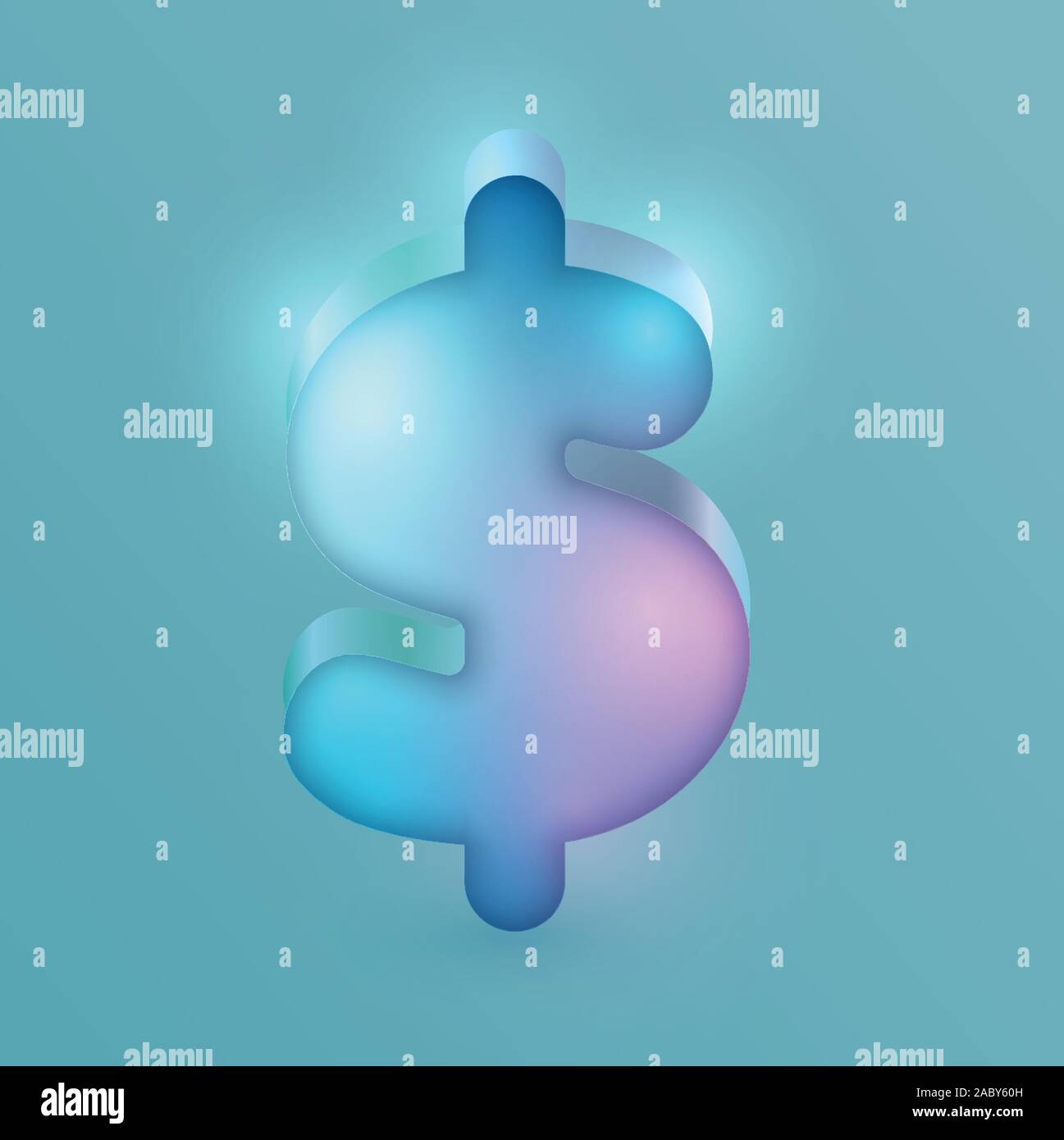 3D realistic neon character, vector Stock Vector Image & Art - Alamy