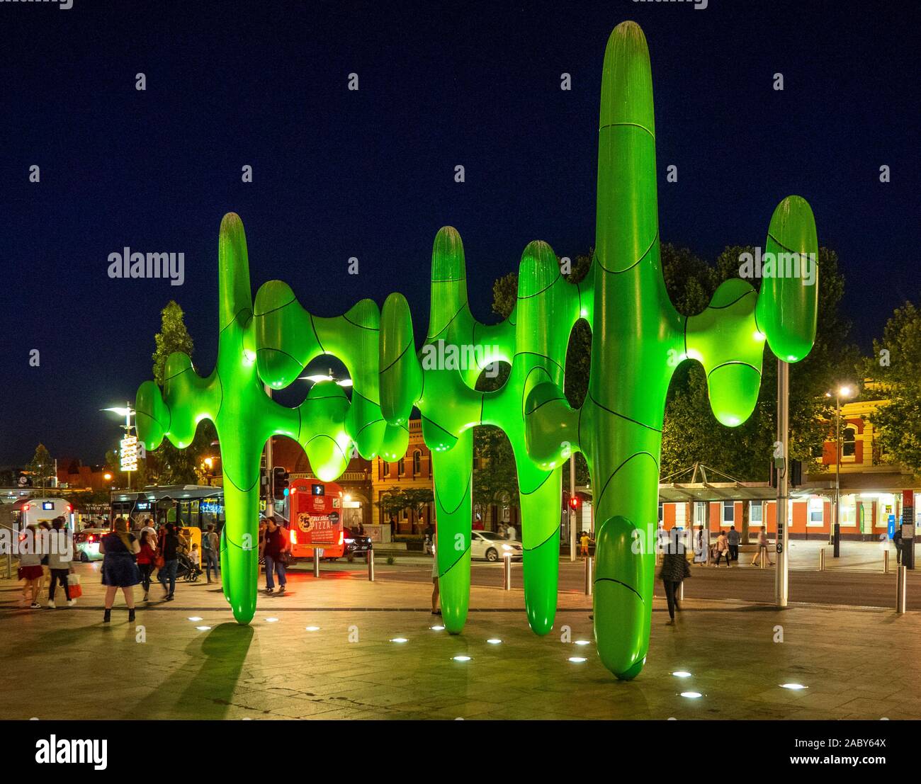 Sculpture Grow Your Own colloquially named the cactus by James Angus ...
