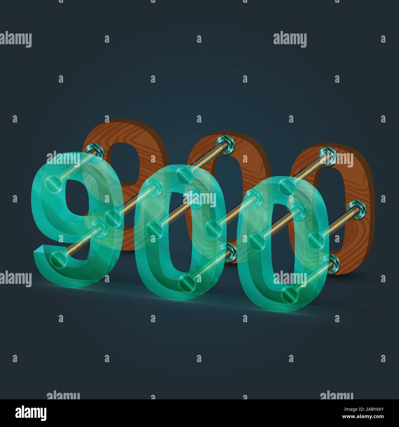 Number 900 Stock Vector Images - Alamy