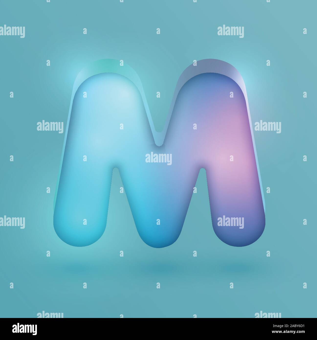 3D realistic neon character, vector Stock Vector Image & Art - Alamy