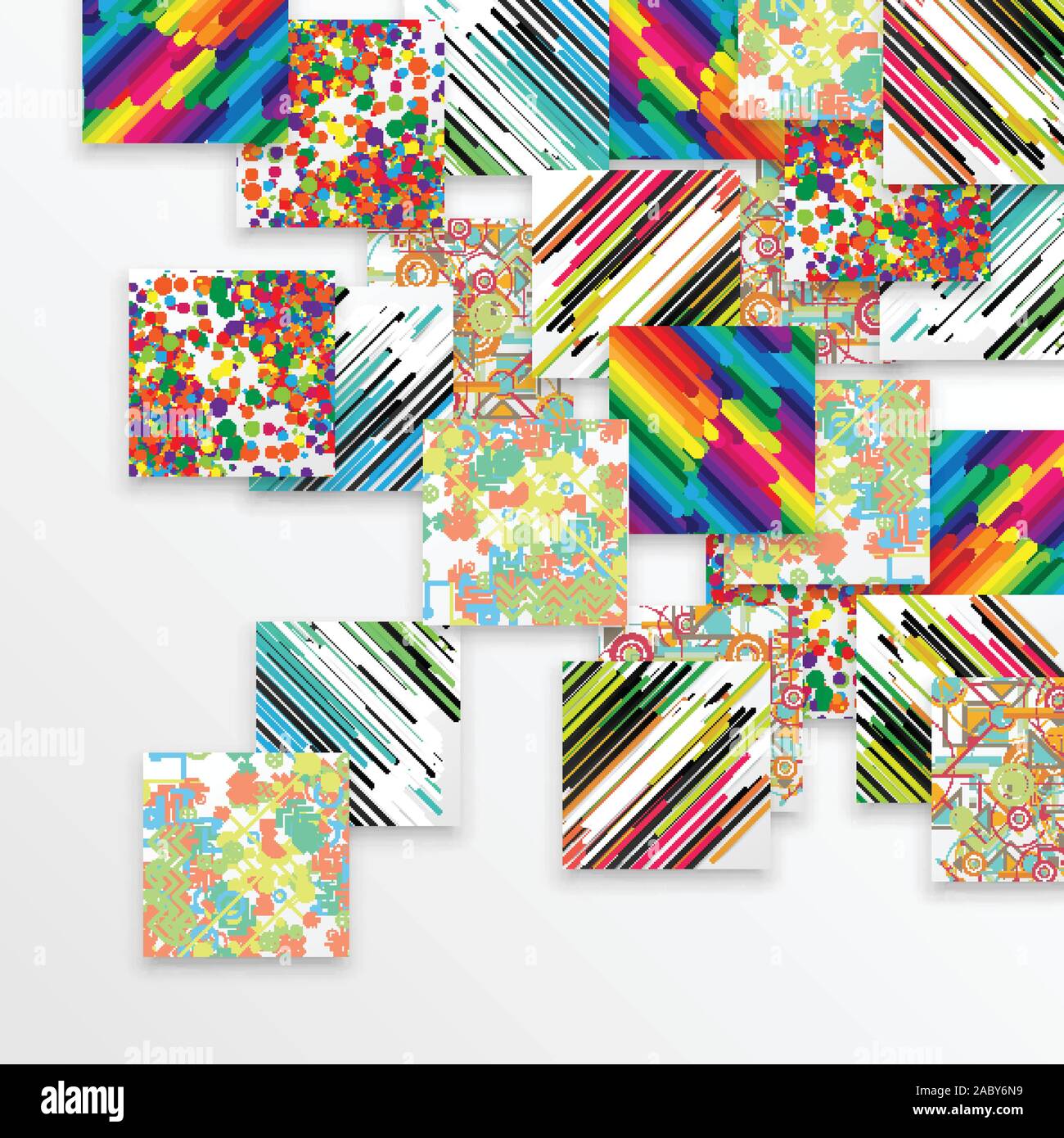 Colorful template background, vector Stock Vector Image & Art - Alamy