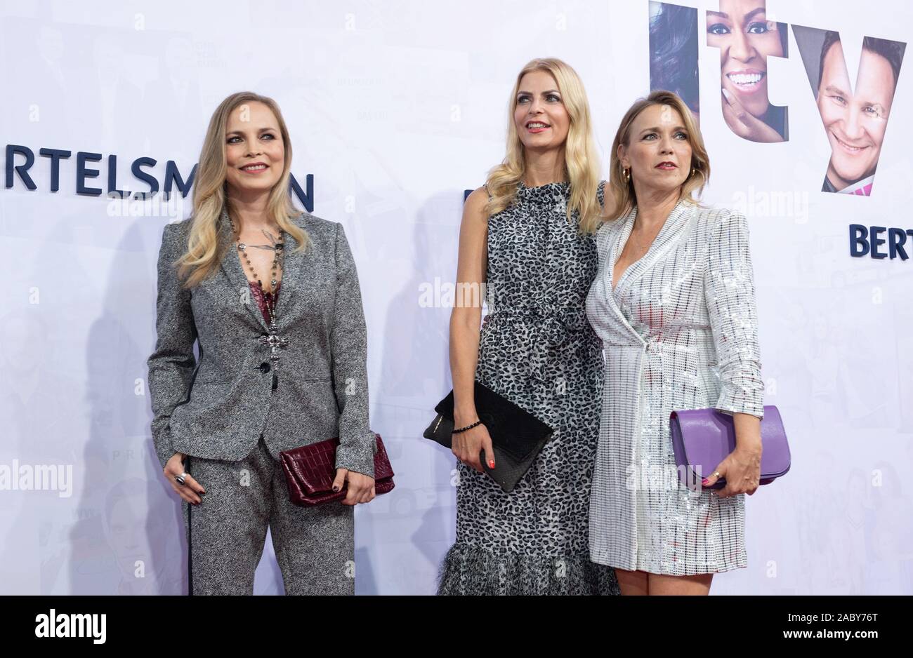 Regina HALMICH (former professional boxer), presenter Tanja BUELTER and ...