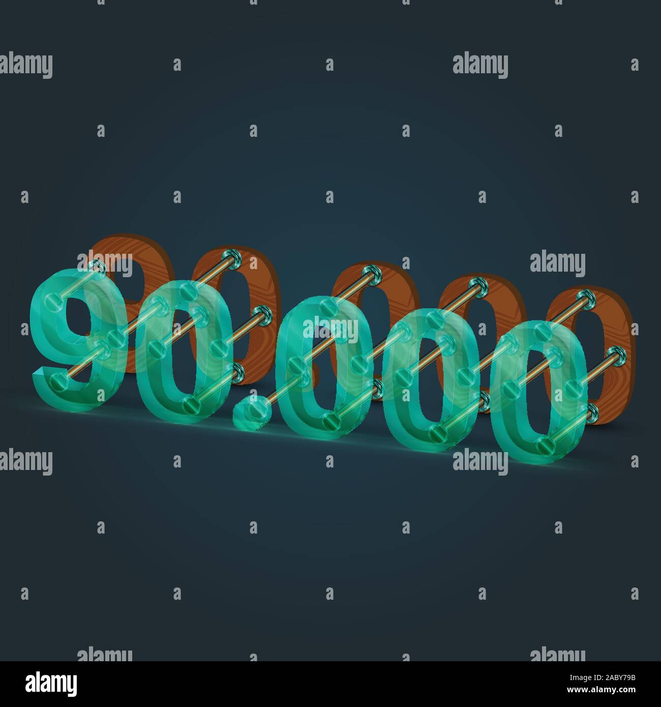 Fluorescent wood Stock Vector Images - Alamy