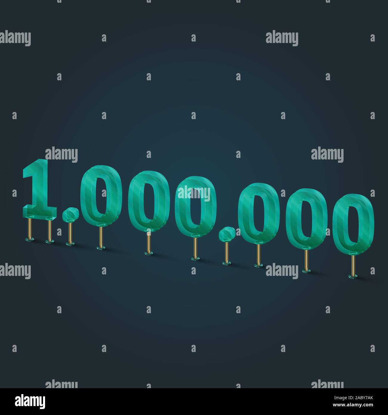 Number 1000 Stock Vector Images - Alamy