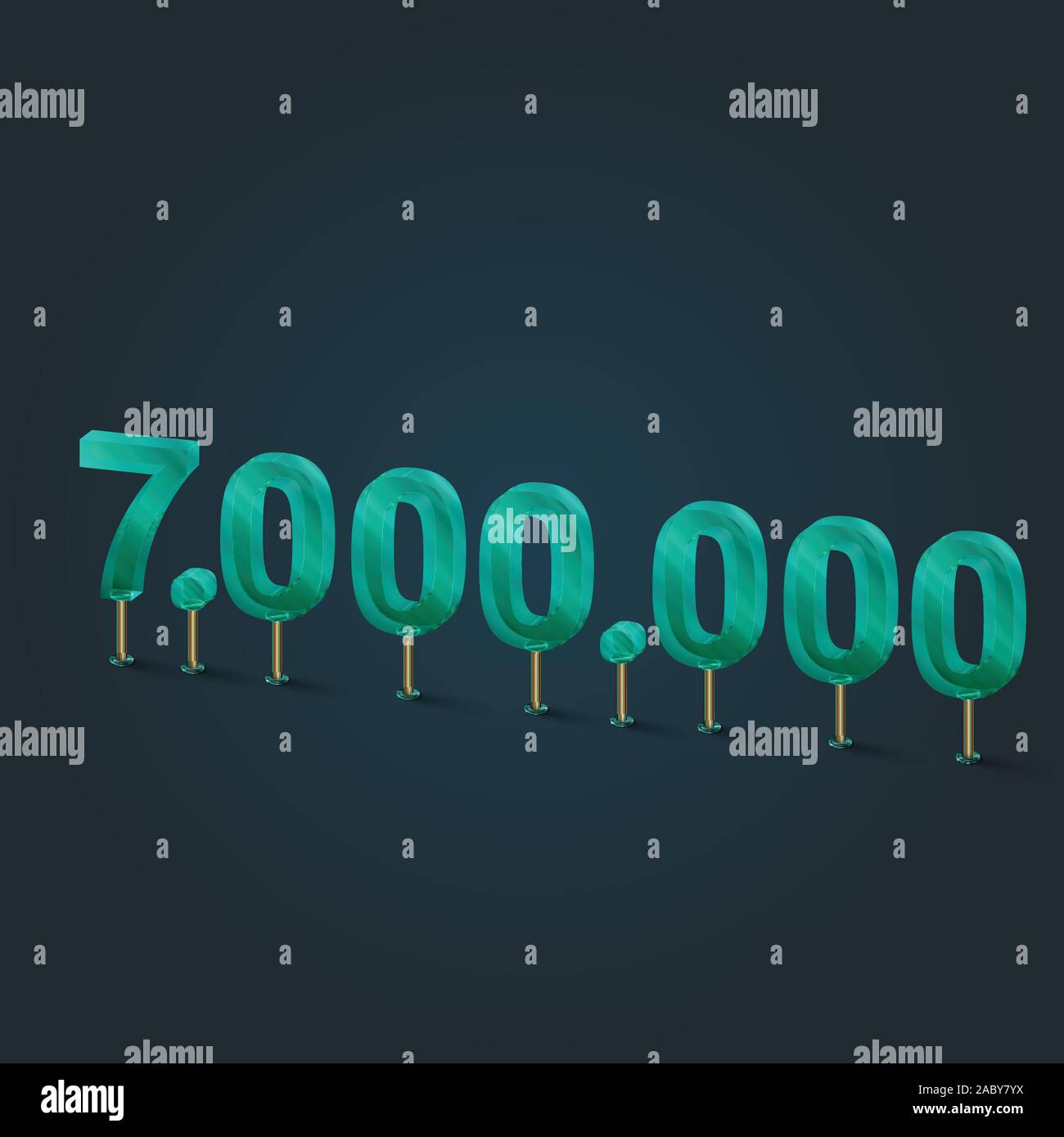 Number 1000 Stock Vector Images - Alamy