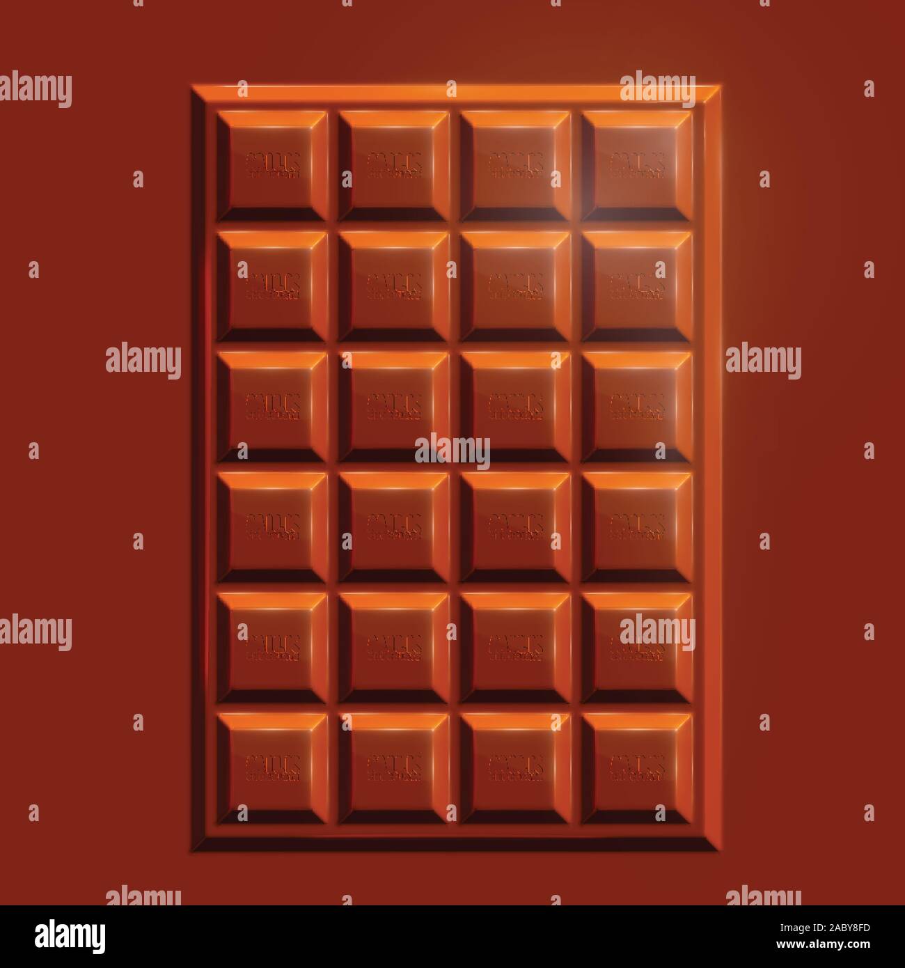 Realistic liquid milk chocolate Stock Vector Images - Alamy