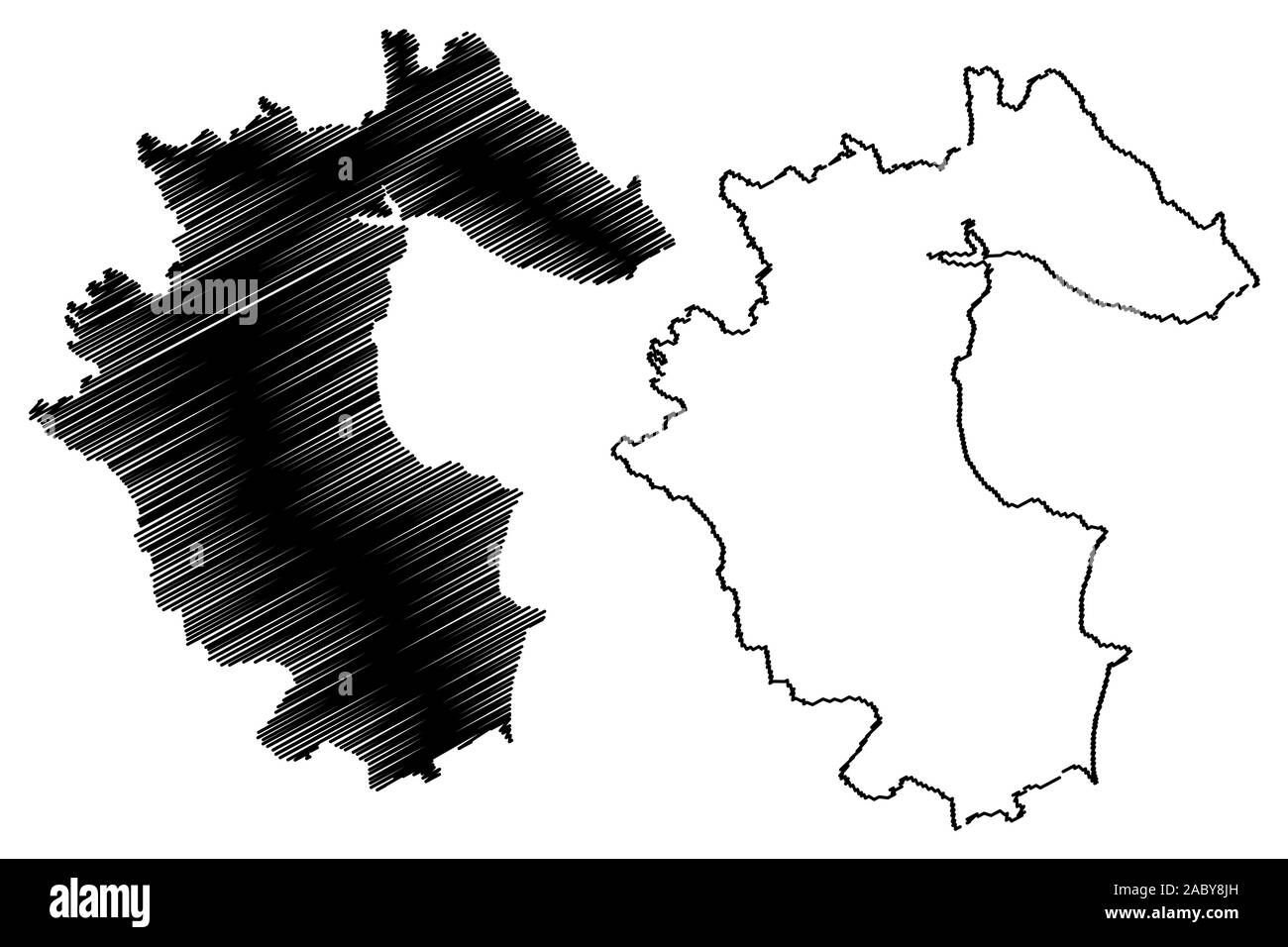 Louth County Council (Republic of Ireland, Counties of Ireland) map ...