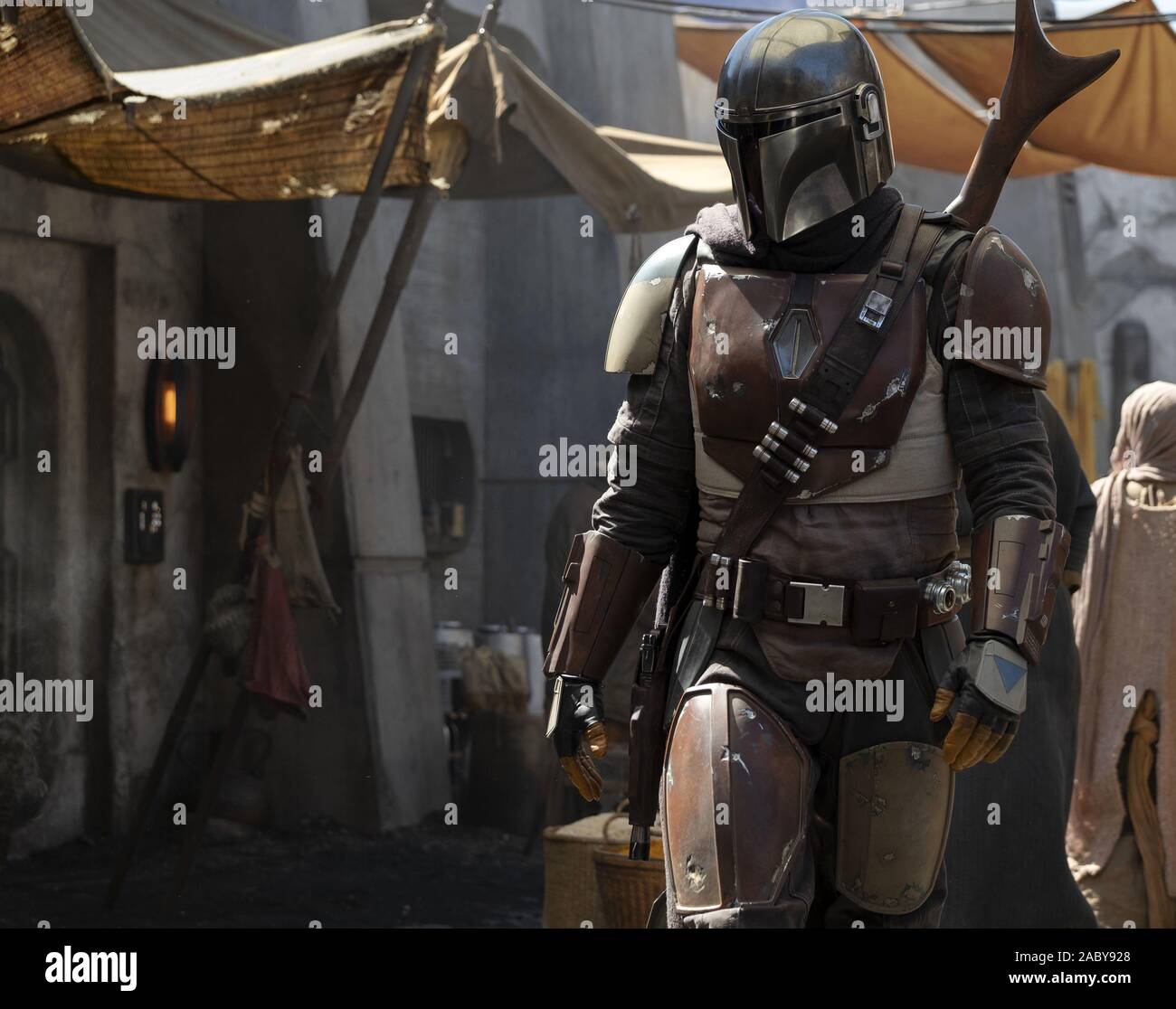 PEDRO PASCAL in THE MANDALORIAN (2019), directed by JON FAVREAU. Credit ...