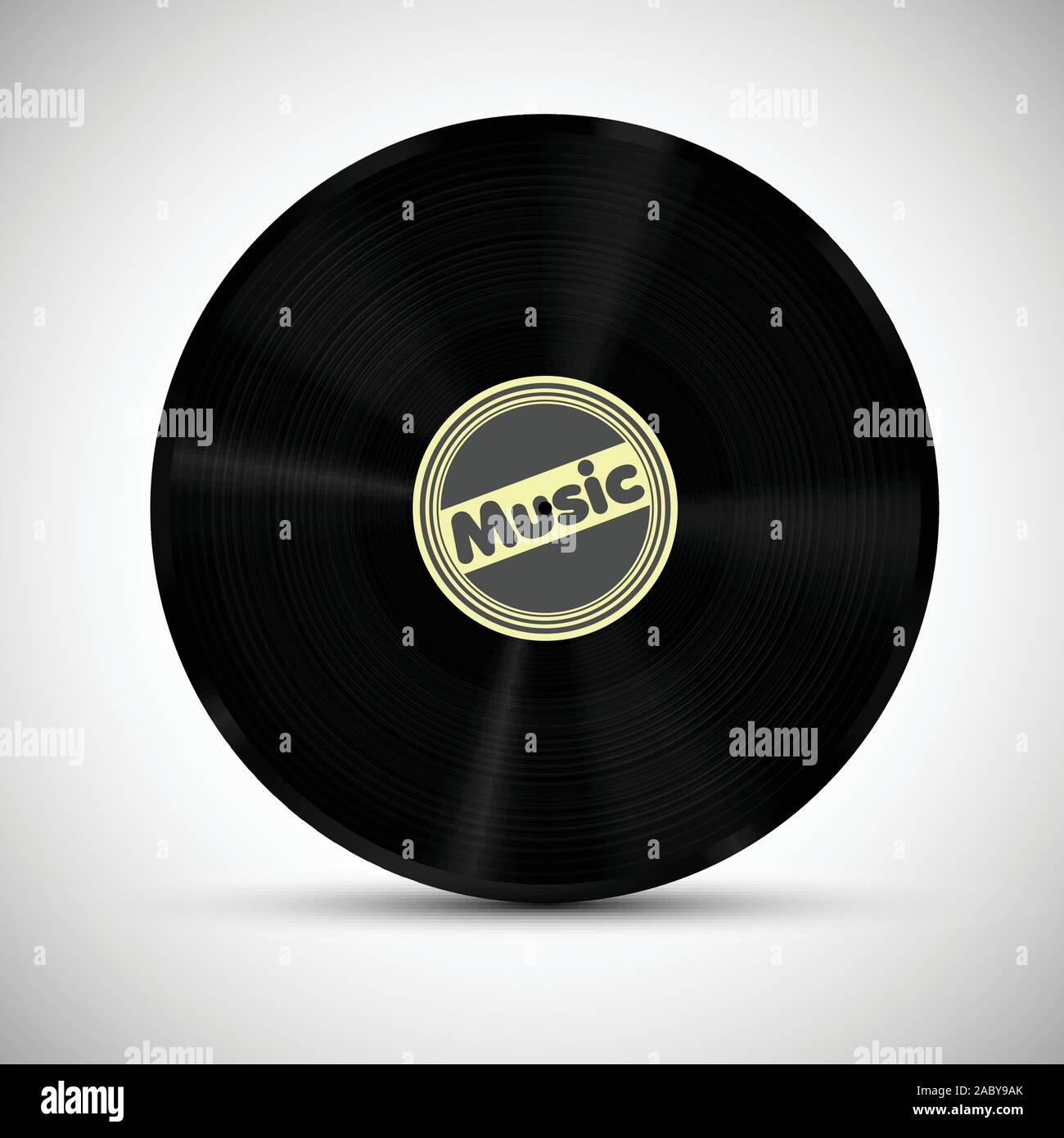 Realistic vinyl, vector illustration Stock Vector Image & Art - Alamy