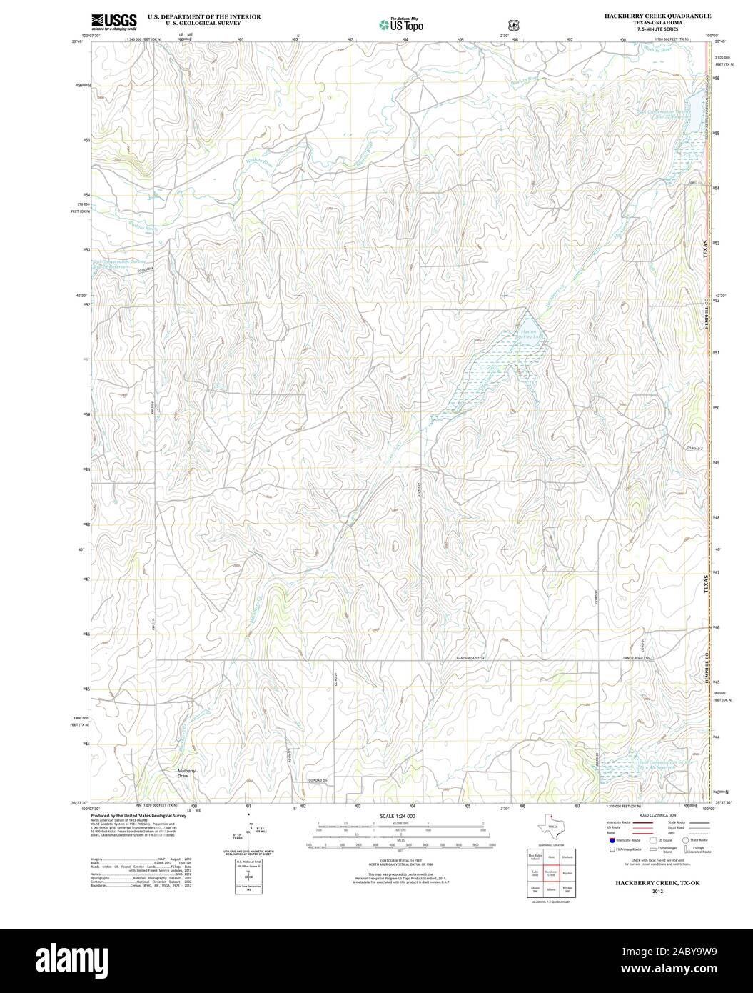 Map of hackberry hi-res stock photography and images - Alamy