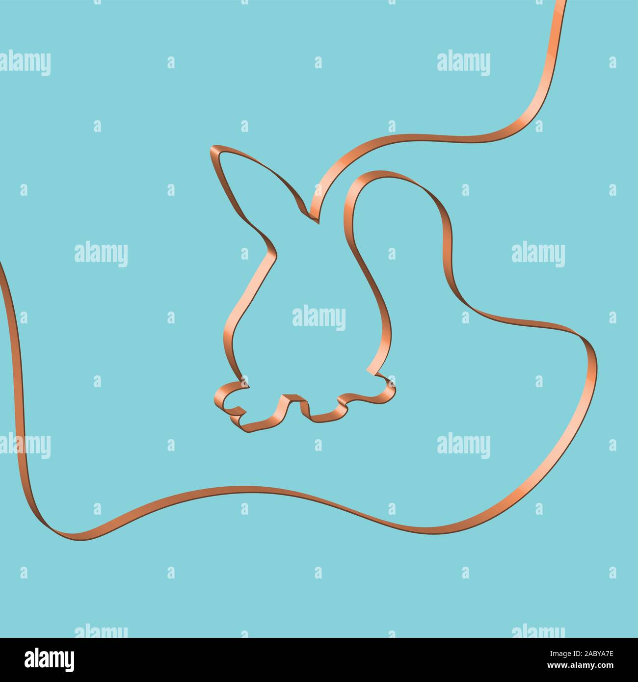 Illustration shapes ribbon on Stock Vector Images - Alamy