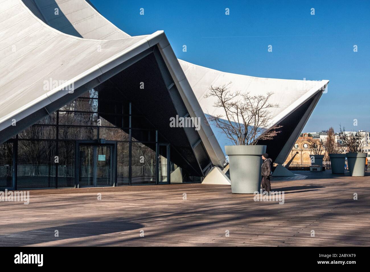 Berlin-Kreuzberg. The Tempodrom multi-purpose event venue houses 2 ...