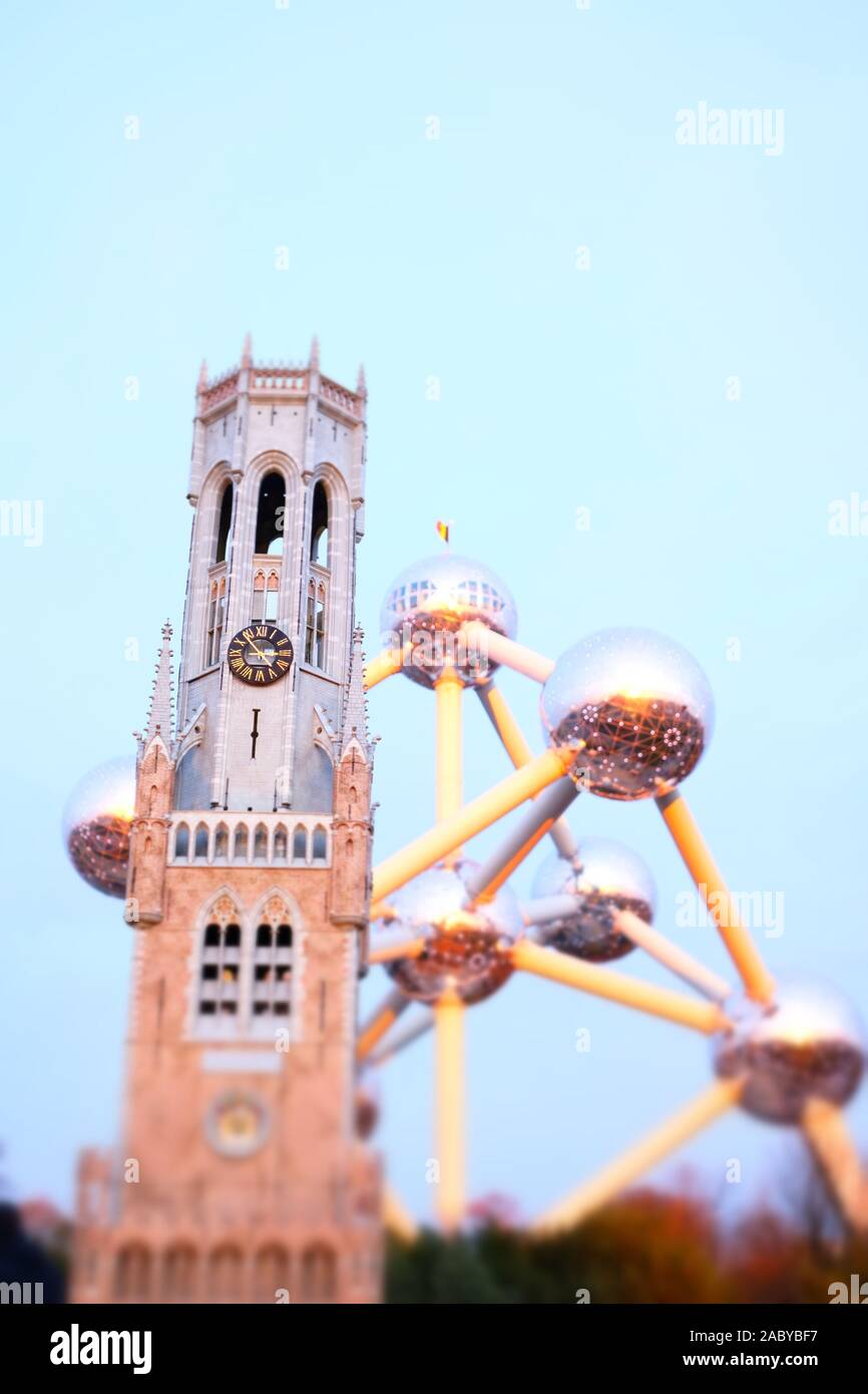 Atomium panorama hi-res stock photography and images - Alamy