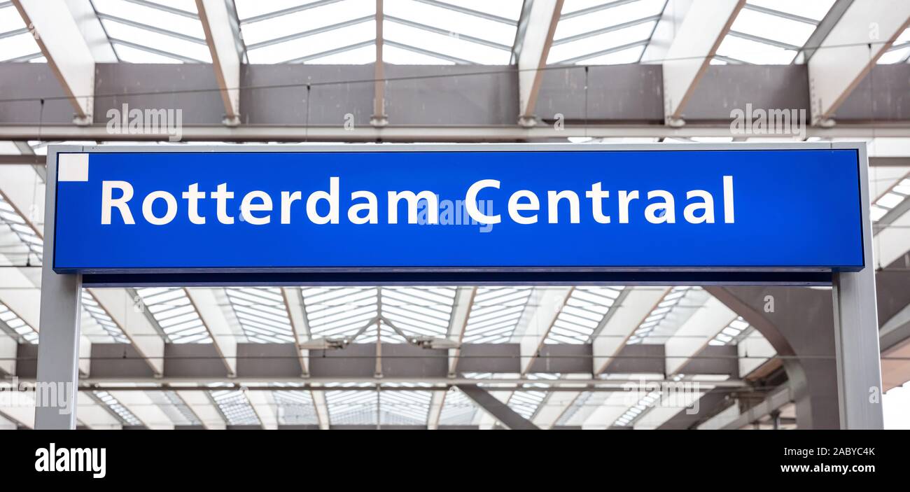 Rotterdam rail station hi-res stock photography and images - Alamy