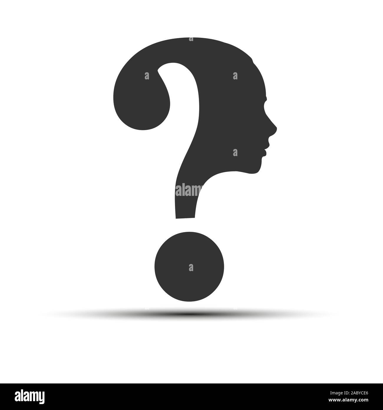 Isolate question mark Stock Vector Images - Alamy