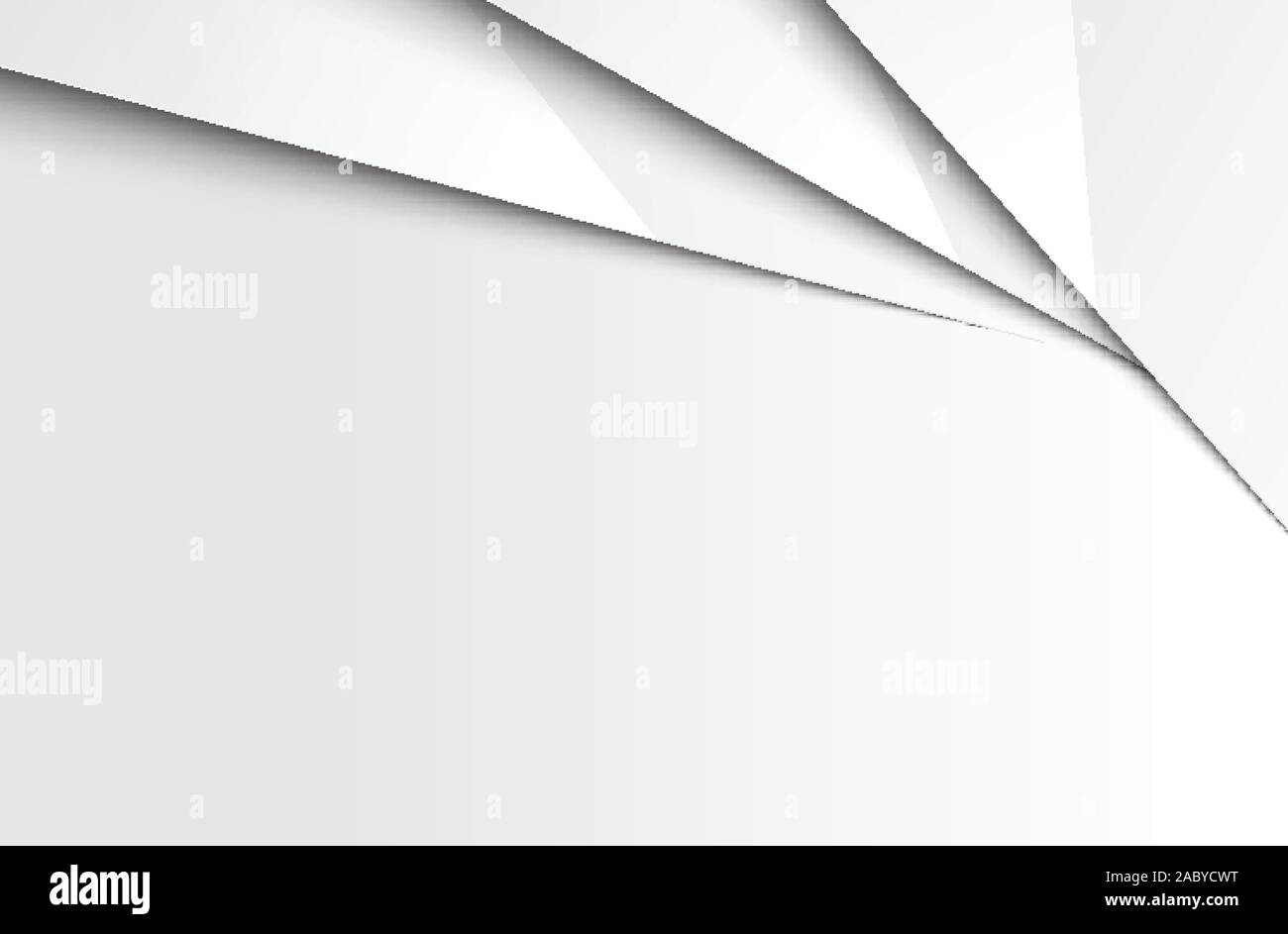 Layered abstract white background, vector Stock Vector Image & Art - Alamy