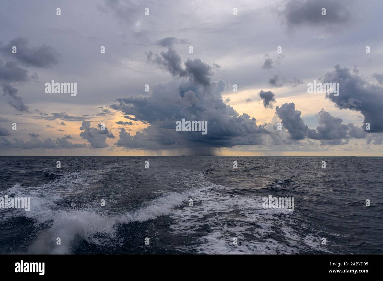 Maldives storm hi-res stock photography and images - Alamy
