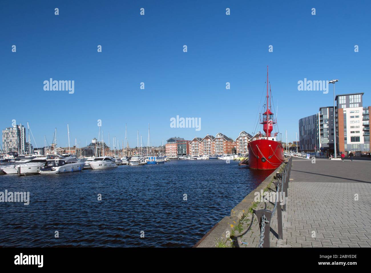 Ipswich Waterfront and dock Stock Photo - Alamy
