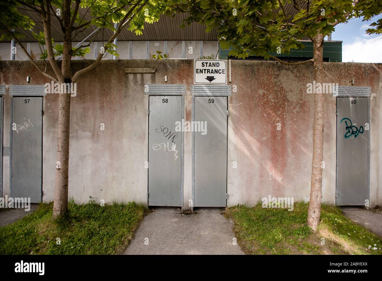 Pearse Stadium. GAA stadium in County Galway, Ireland Stock Photo - Alamy