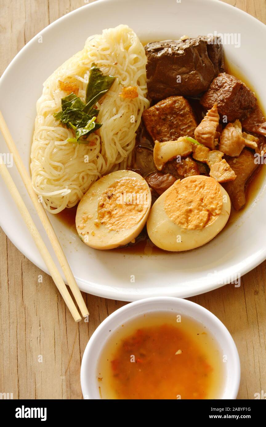 Pork entrails noodle hi-res stock photography and images - Alamy