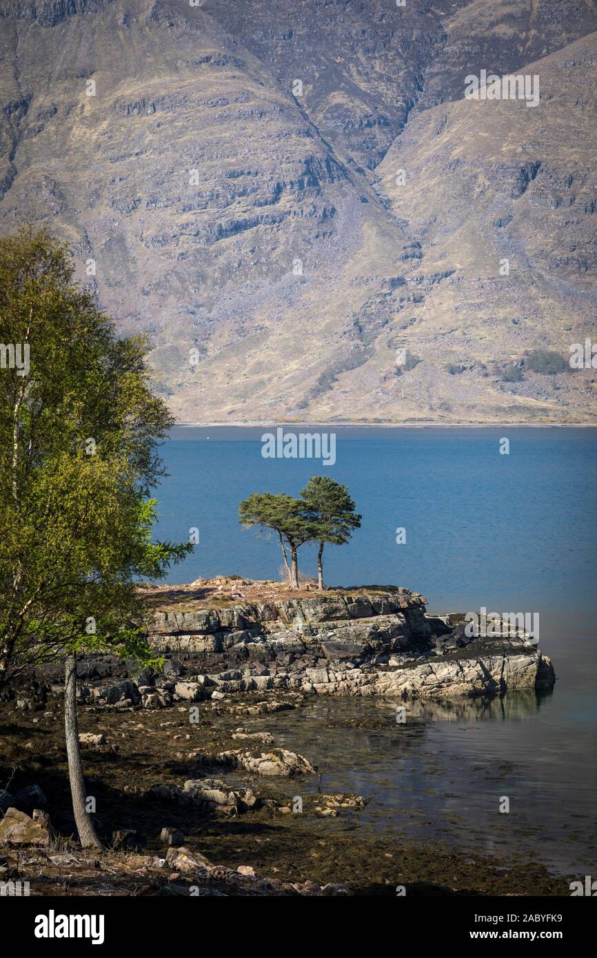 View of Loch Torridon in Spring Stock Photo - Alamy