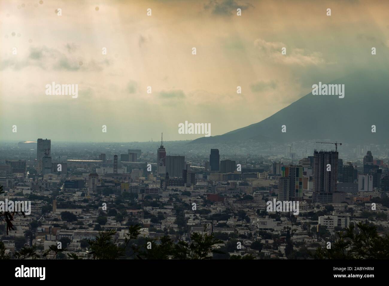 Mexico monterrey aerial hi-res stock photography and images - Alamy