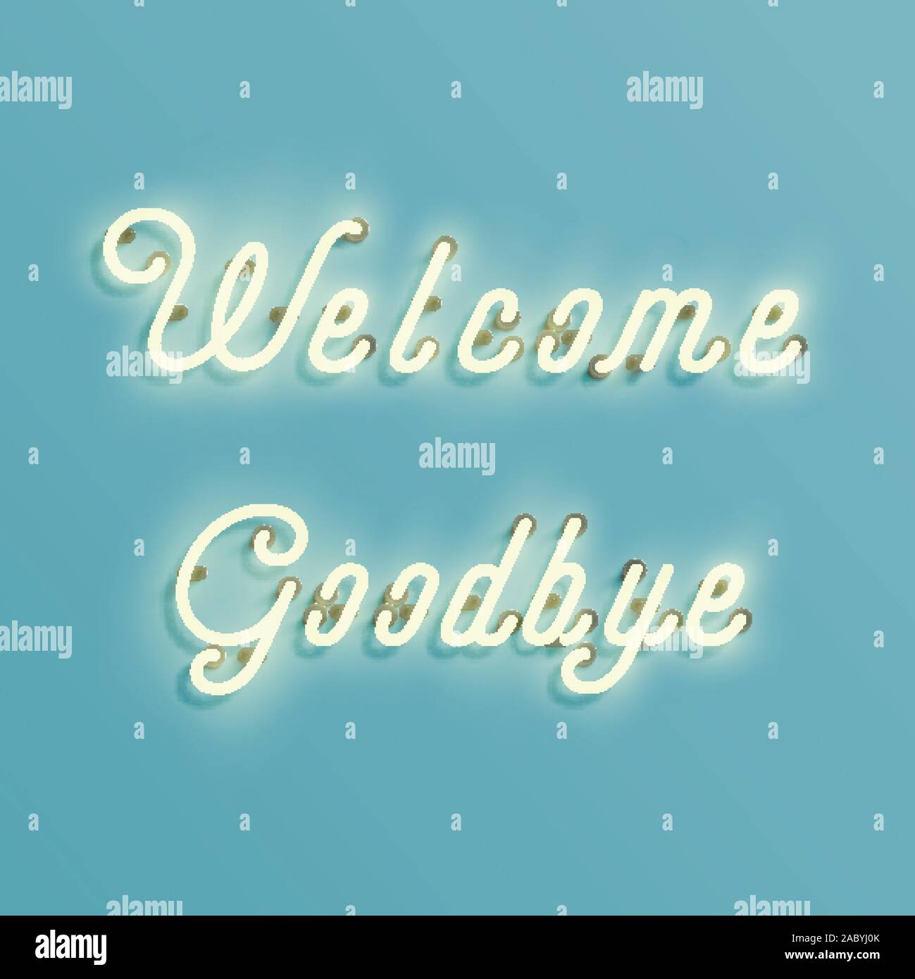 Sign inscription typeface Stock Vector Images - Alamy