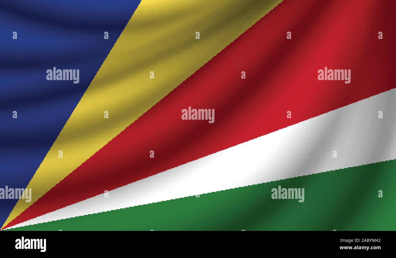 Realistic flag, vector illustration Stock Vector Image & Art - Alamy