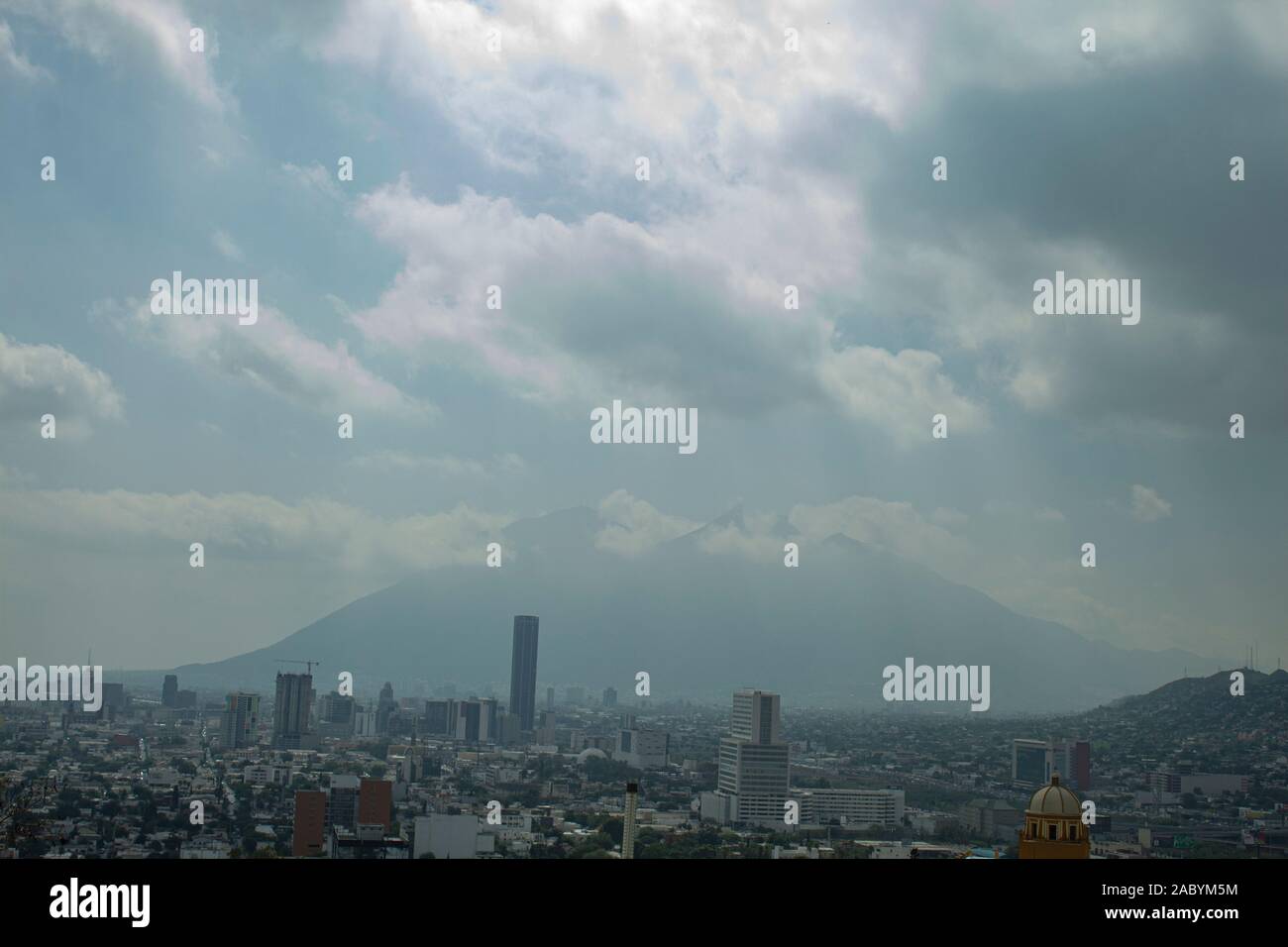 Mexico monterrey aerial hi-res stock photography and images - Alamy